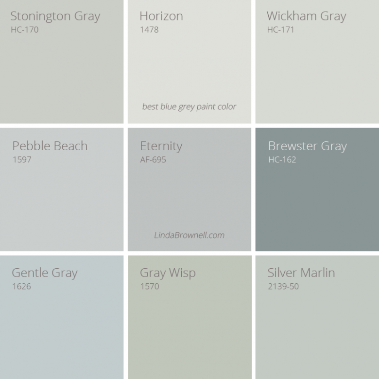 9 Fascinating Best Blue Gray Paint Color Choices for Any Room ...