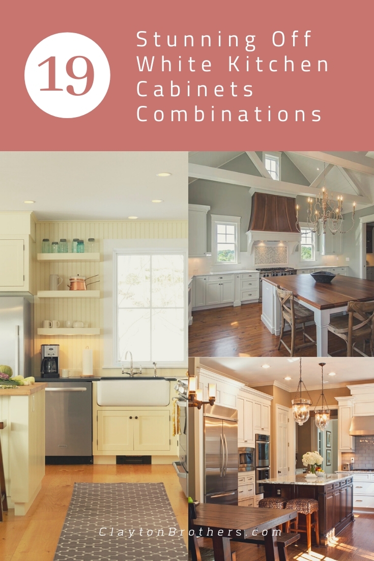 19 Stunning Off White Kitchen Cabinets Combinations to Catch More ...