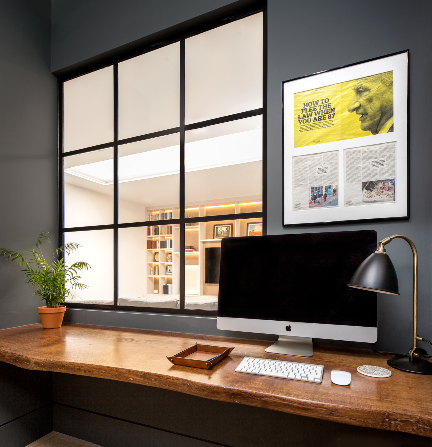 13 Awesome Interior Windows between Rooms for Both Function and Look ...