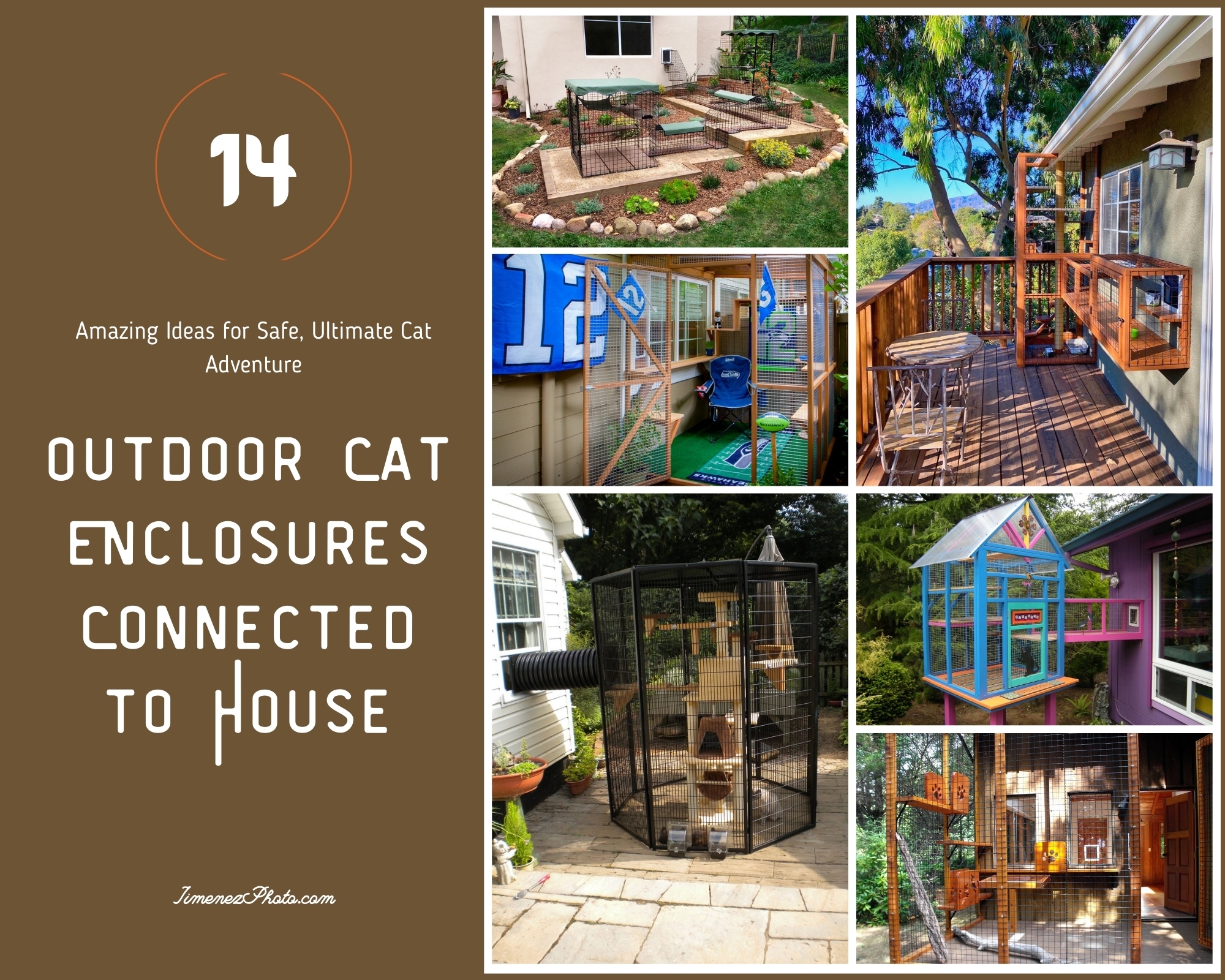 Outdoor Cat Enclosures Connected to House: 14 Amazing Ideas for Safe ...